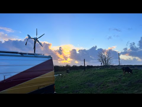 Vevor 500w turbine in action.