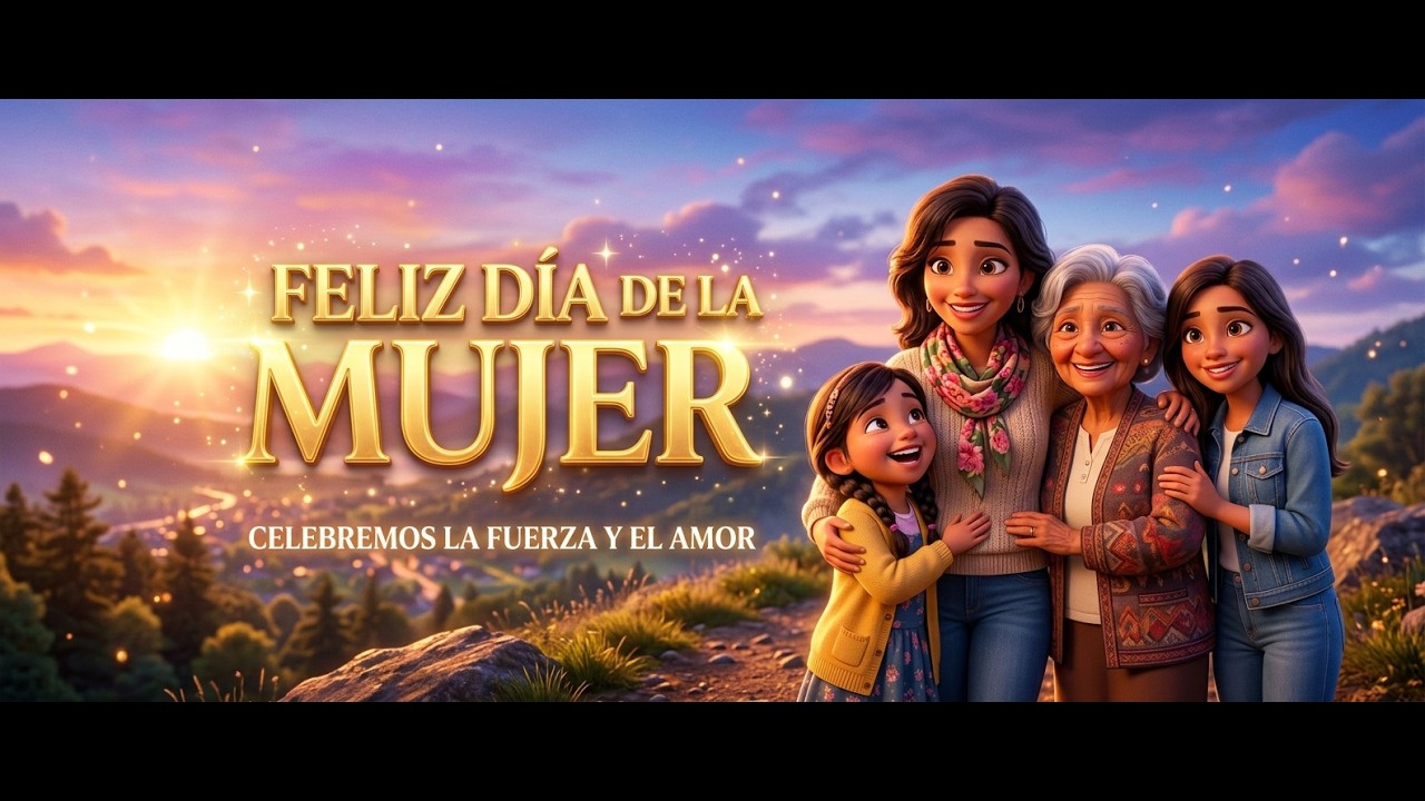 🌷 Feliz Día Mamá – Canción Emotiva para el Día de la Mujer💖 | Aprende con Música Infantil