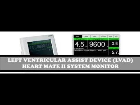 LEFT VENTRICULAR ASSIST DEVICE LVAD HEART MATE II SYSTEM MONITOR