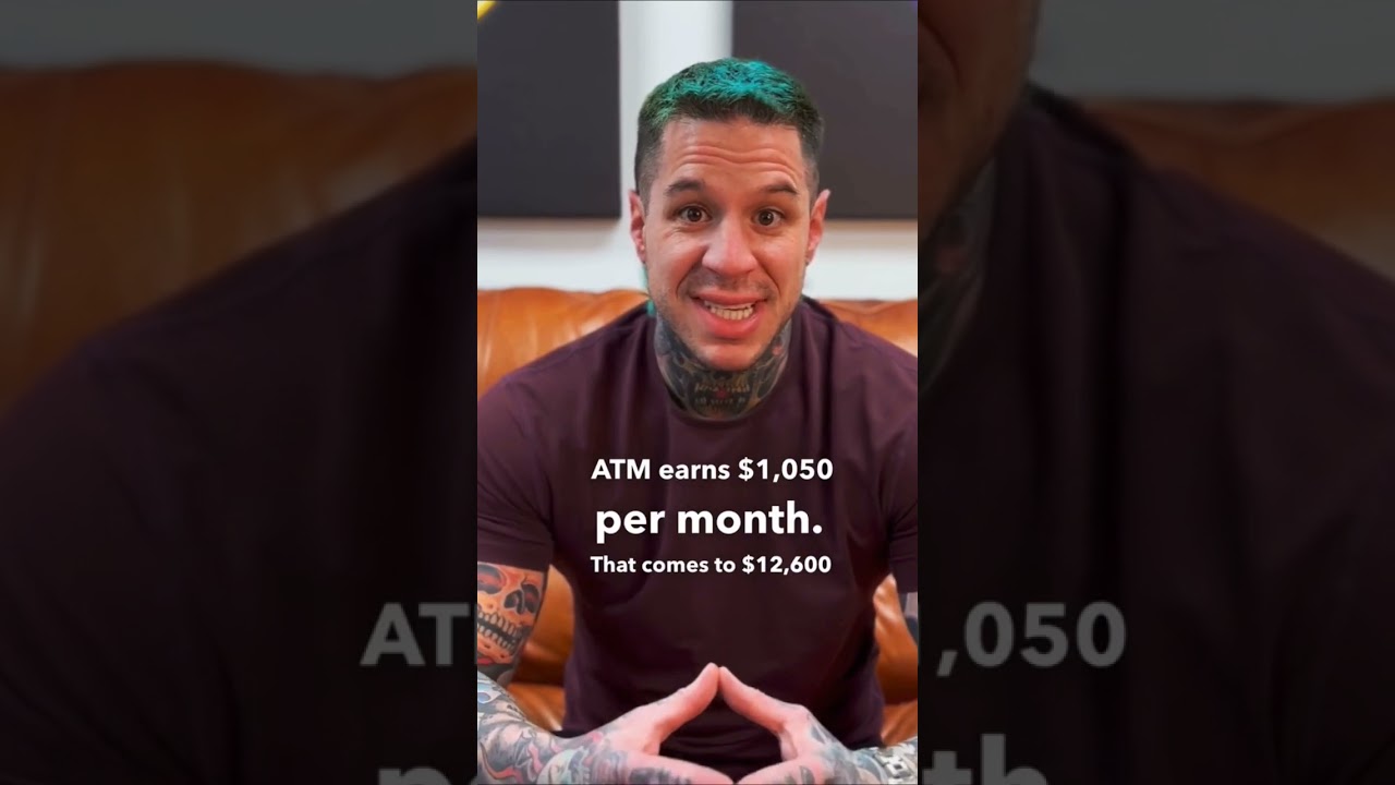 Make Millions Of Dollar By ATMS 🤑 #justingilmore #atm #business