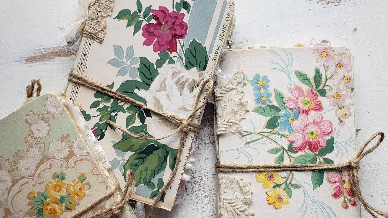 Garden Junk Journals flip through