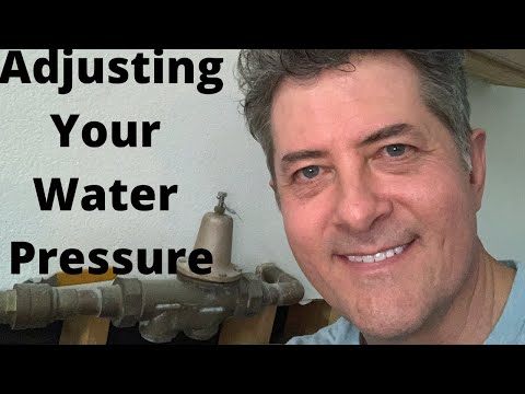 Adjust Water Pressure Reducing Valve