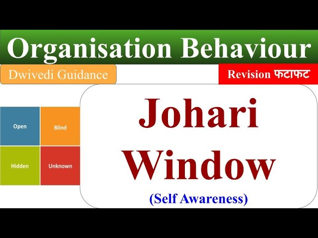 Understanding the Johari Window: A Tool for Self-Awareness and ...