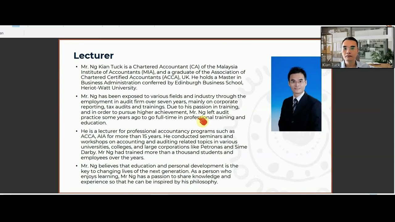 ACCA SBR (INT) Strategic Business Reporting (Full Course Sep'25 sitting) | UOW Malaysia ...