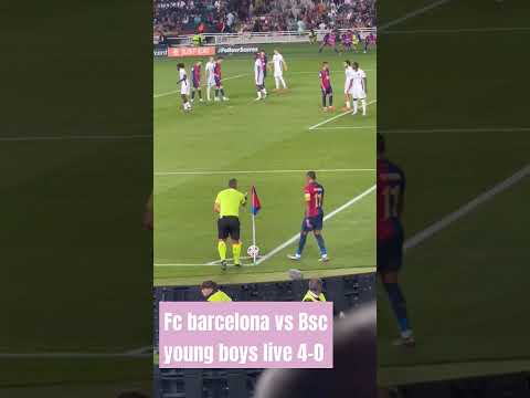 Barcelona vs Young Boys ππ’π―π Score Updates (4-0)Get real-time updates on #Barcelon is noπ₯π₯