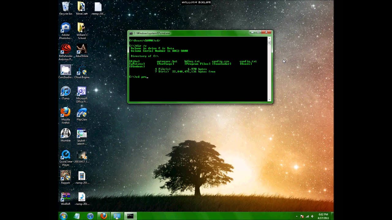Dos commands part 1: Basic