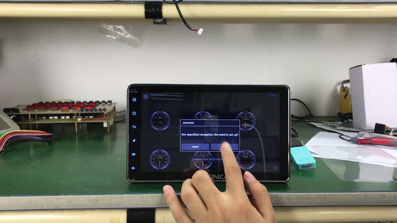 1-DIN Android 6.0 Marshmallow detachable car radio with built in Digital Amplifier