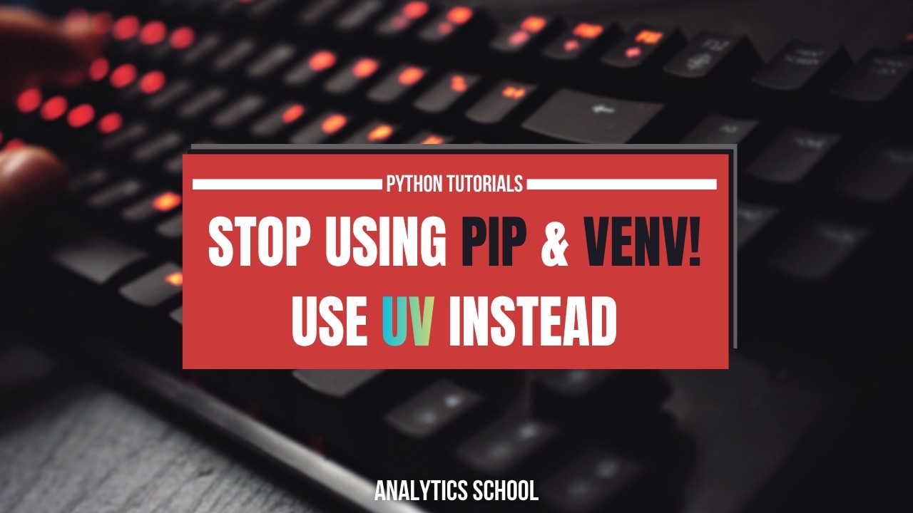 uv Python Package Manager Tutorial | Replace pip, poetry & virtualenv