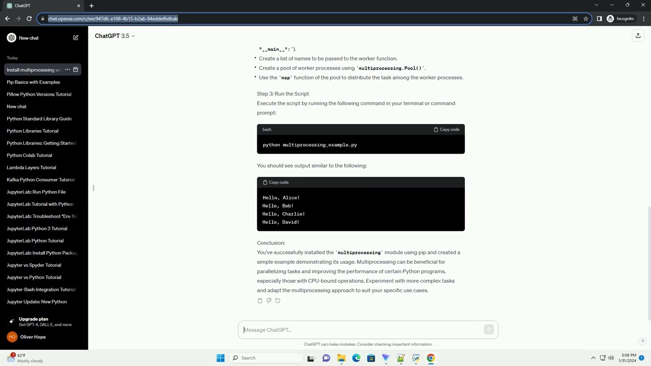 pip install multiprocessing python 3