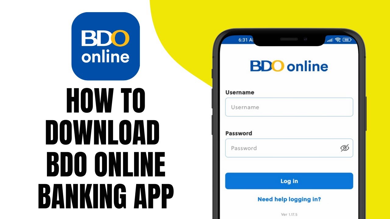 how to download bdo online banking app