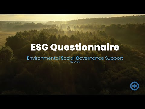 DFGE | ESG Questionnaire - Determine the status quo of your ESG management (EN)