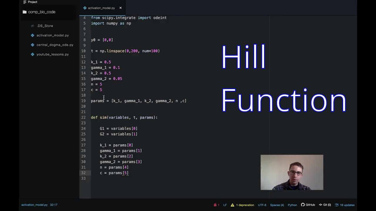 Lesson 4: Python Code for Activation Model