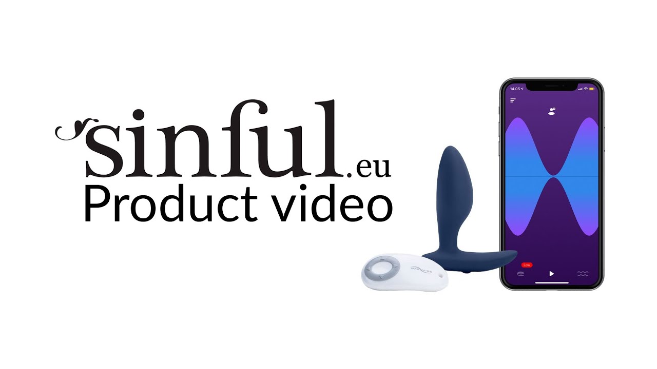 We-Vibe Ditto Vibrating Butt Plug with Remote Control and App