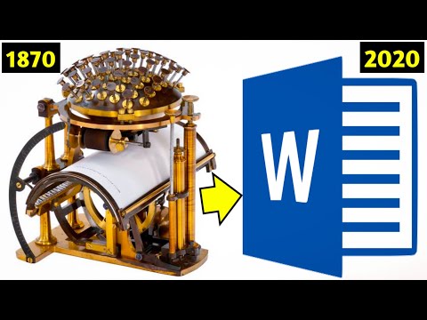 Evolution of Word Processing 9 BC - 2020 | History of Word Processors, Documentary video