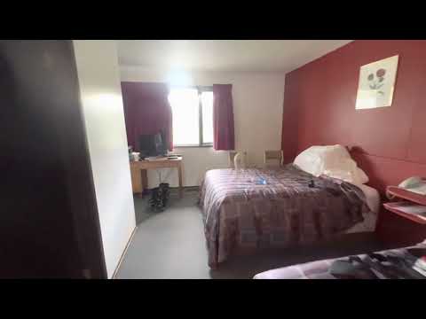 $100 USD Alaska Highway Motel Room Tour - Haines Junction Canada - Arkansas to Alaska Trip