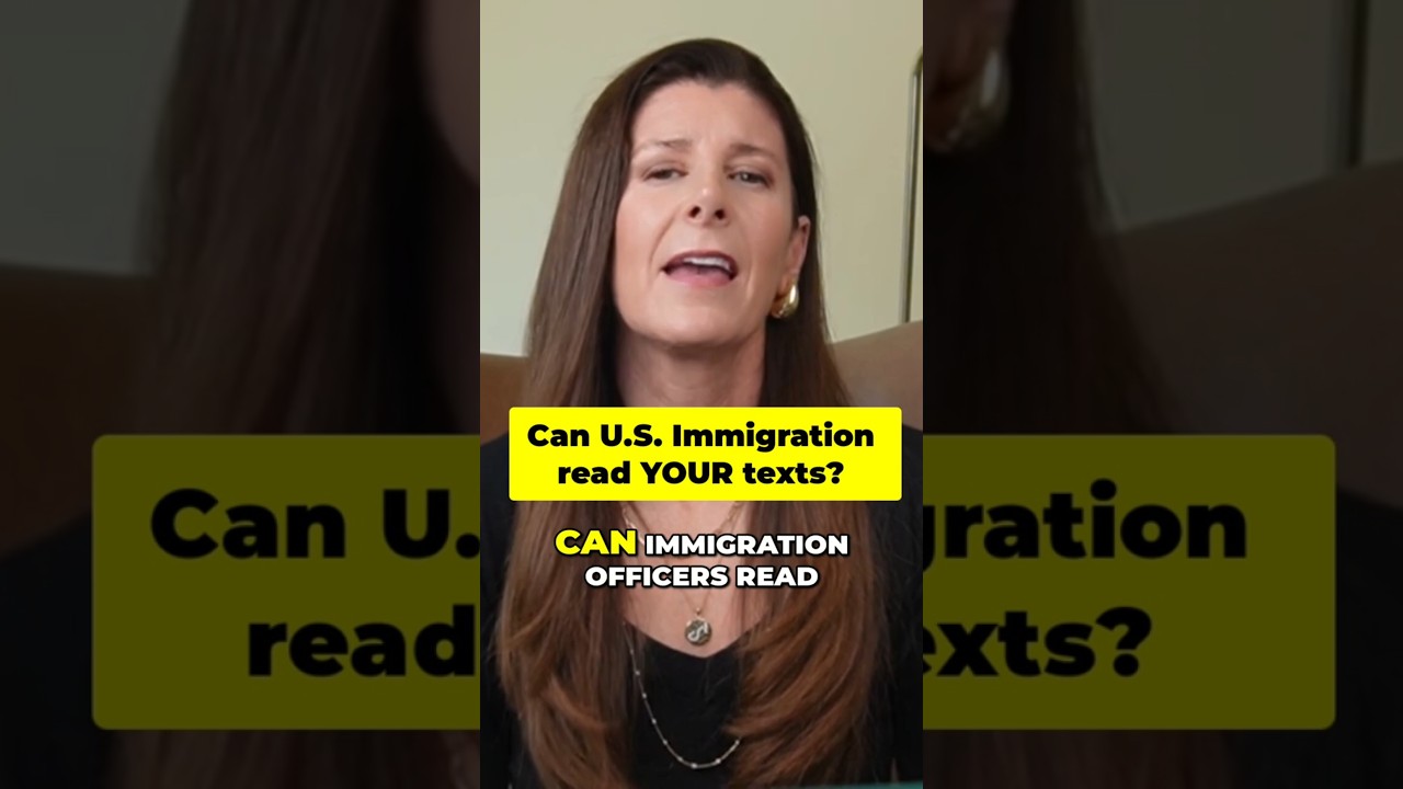 Can US Immigration Search Your Phone? 😳 What Visa Officers and Border Patrol REALLY Checks!