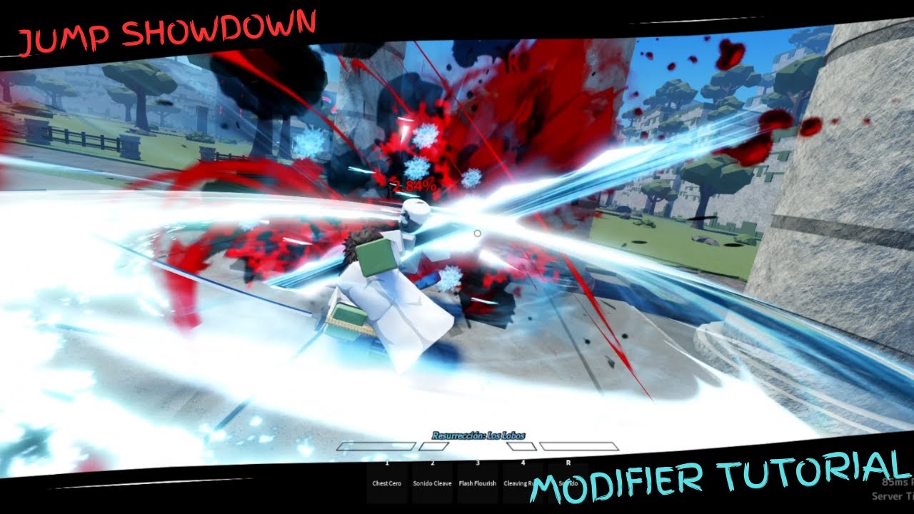 JUMP SHOWDOWN SKILL BUILDER MODIFIERS TUTORIAL!