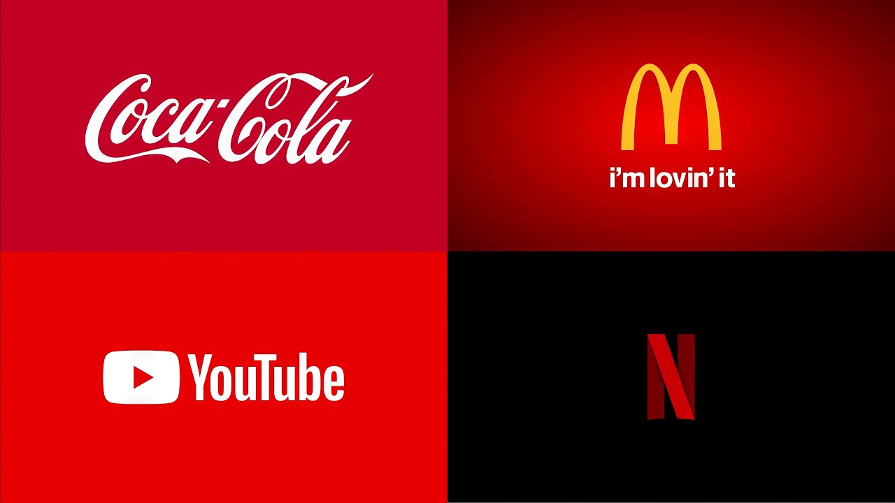 Logo Effects Mashup (Elmo Smashes Through A Door Effects) - Netflix, YouTube, McDonalds, Coca Cola