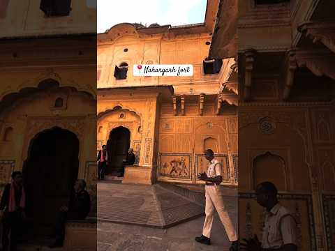 The Nahargarh Fort, a historic fort located in Jaipur, Rajasthan, India.