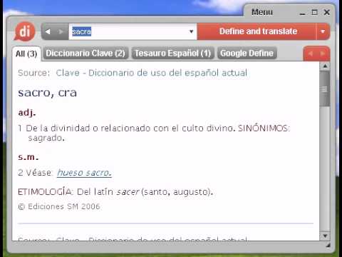 Definición de sacra