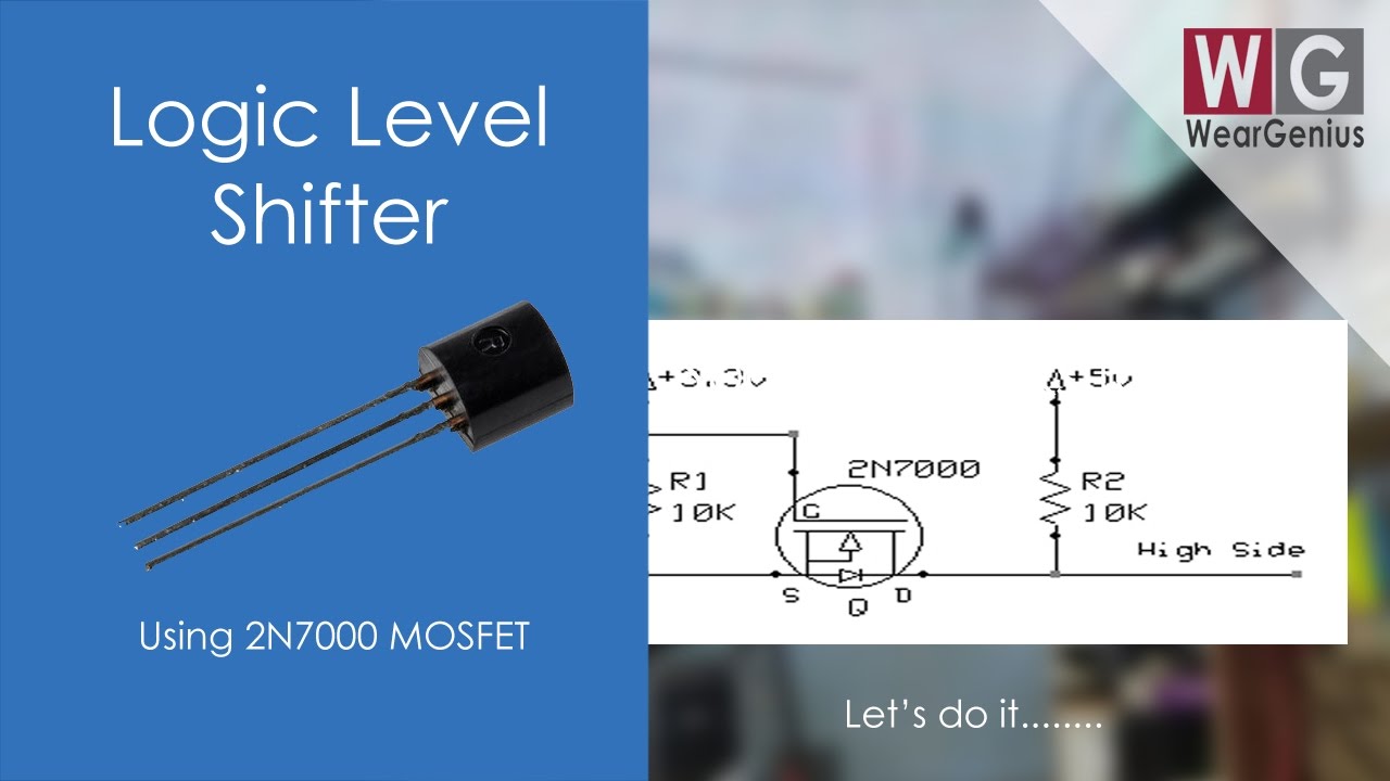Logic Level Shifter using 2N7000 - element14 Community