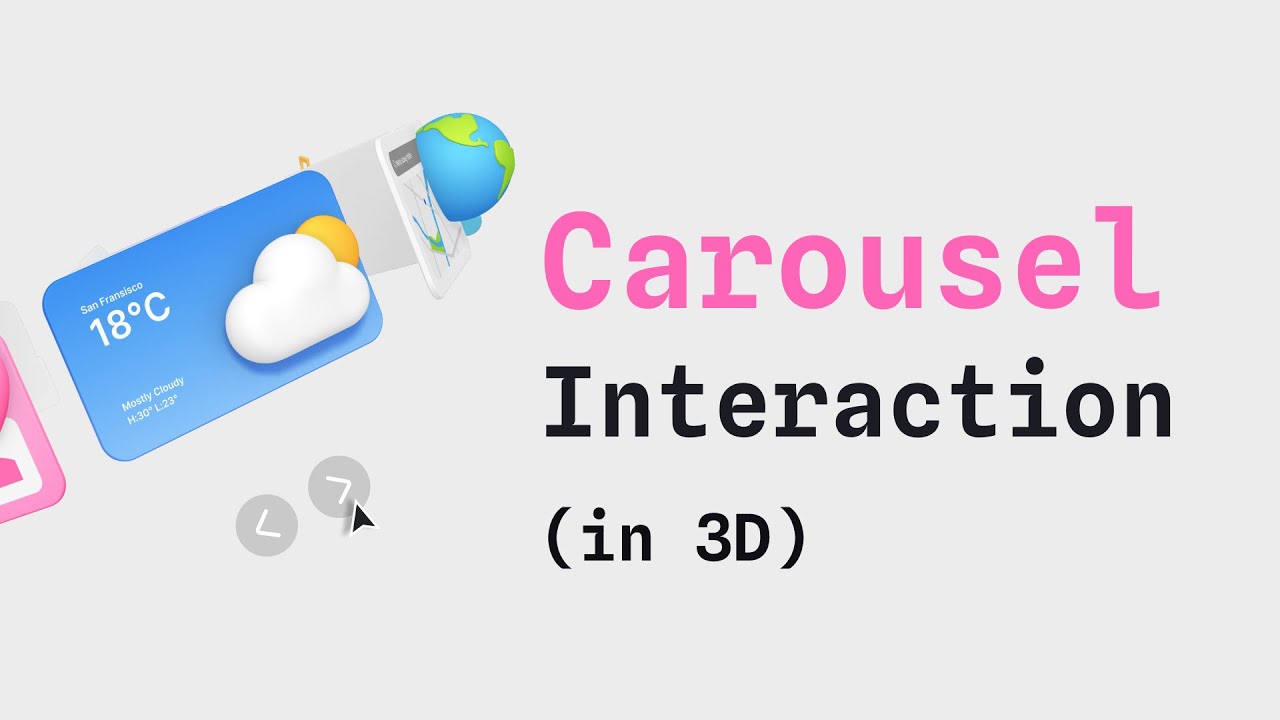 How to Create a 3D Carousel Interaction in Spline | Beginner-Friendly Tutorial