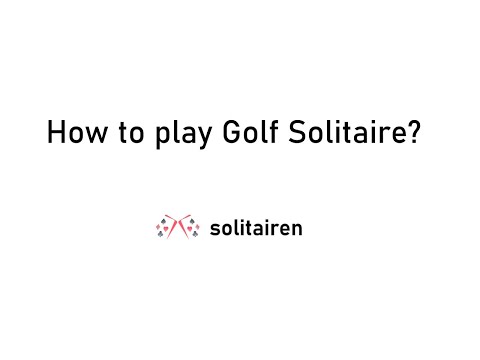 How to play Golf Solitaire Free?