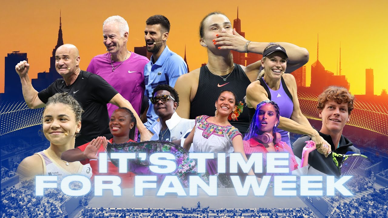 It's Time for Fan Week | 2025 US Open