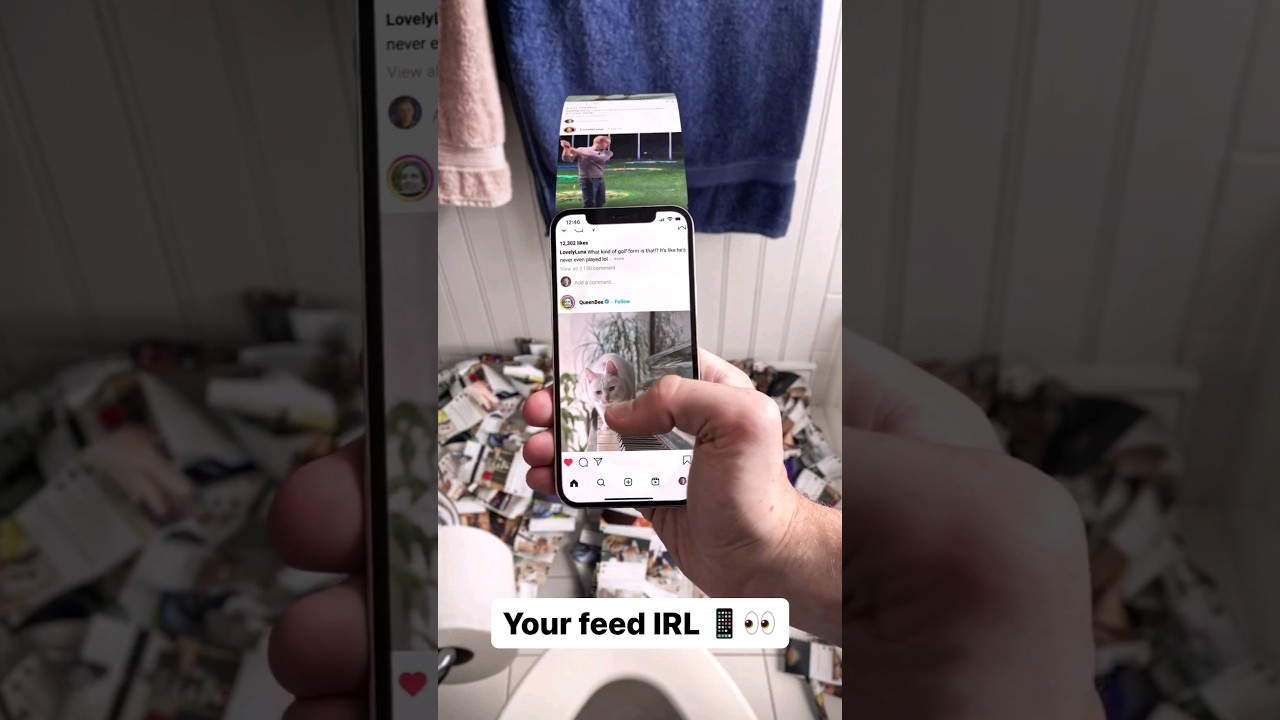 my phone is just blowing ultimate reels scroll down