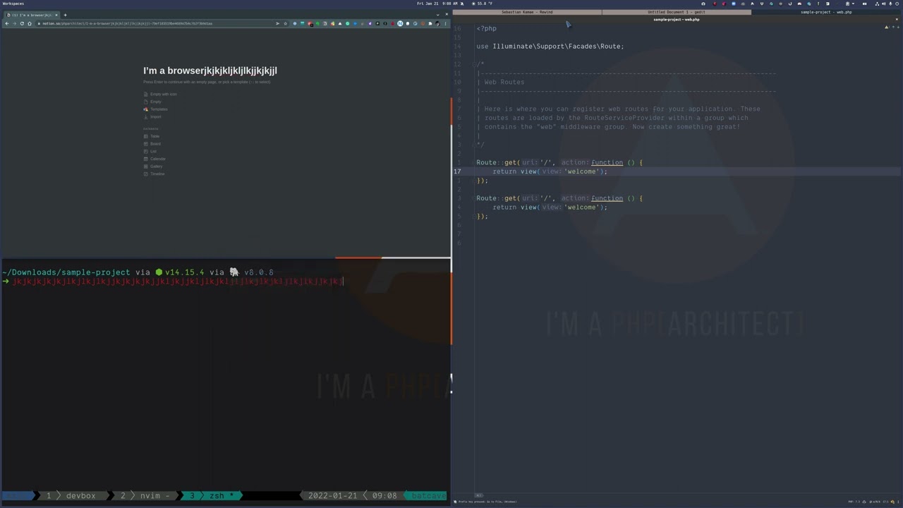 PHPStorm Tiling Issue (Fixed)
