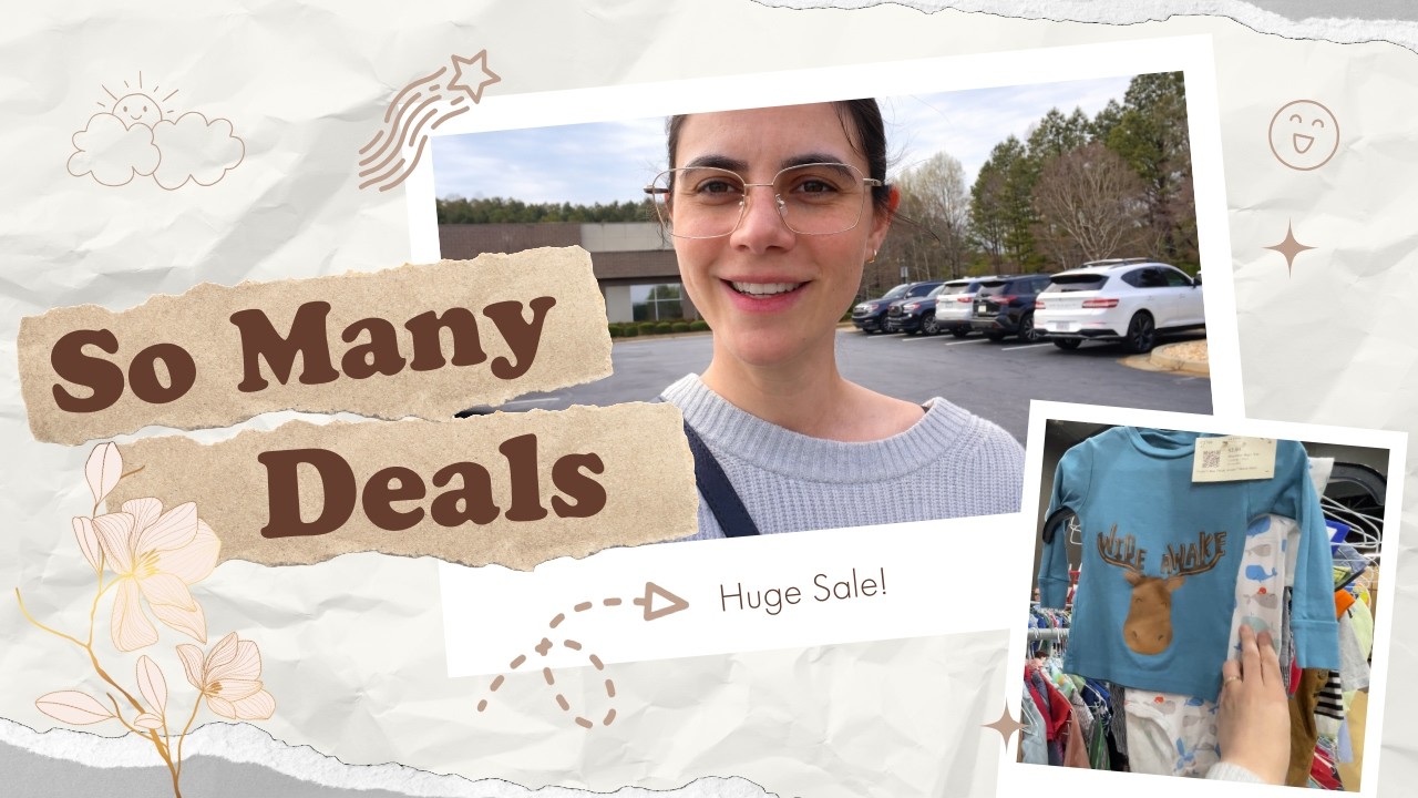 Come With Me to a HUGE Kids Consignment Sale | Amazing Deals!