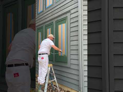 Sprayin' Trim  #exteriorpainters