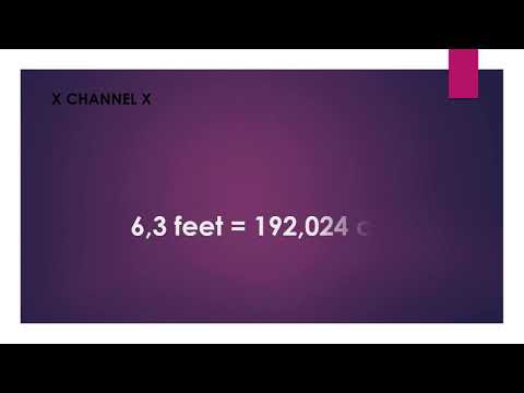 6,3 feet to cm