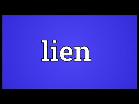 Lien Meaning