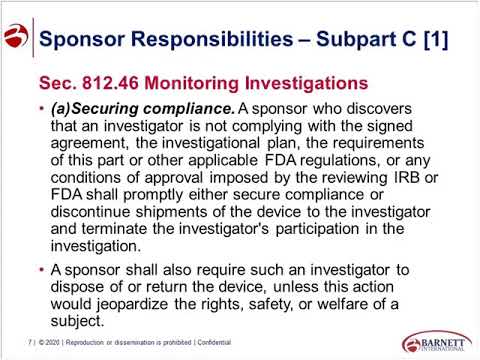 Monitoring Medical Device Trials: An Introduction