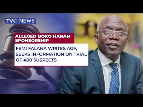Boko Haram: Femi Falana Writes AGF, Seeks Information On Trial Of 400 Suspects