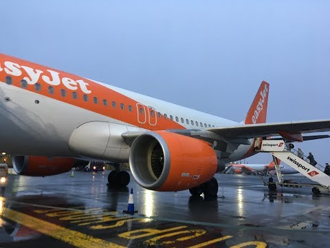 EasyJet A320 Newcastle-Belfast International *New 2018 Cabin And Seat*