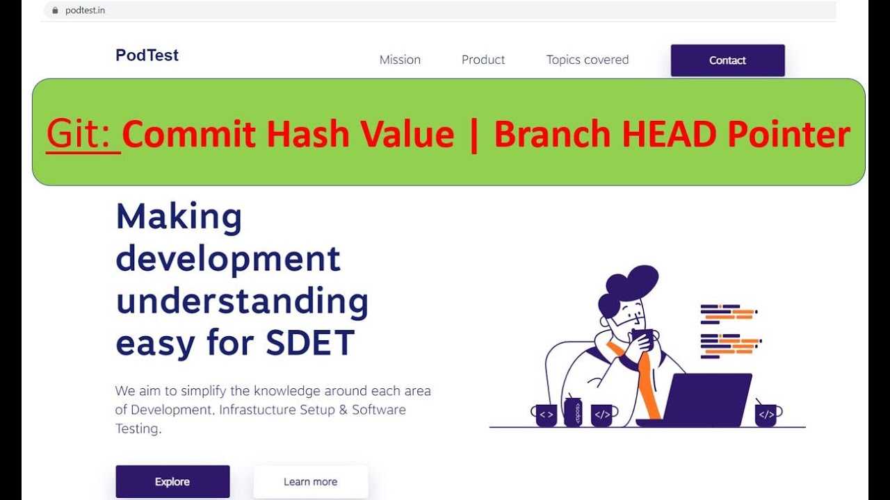 Git Commit Hash Value | Branch HEAD pointer