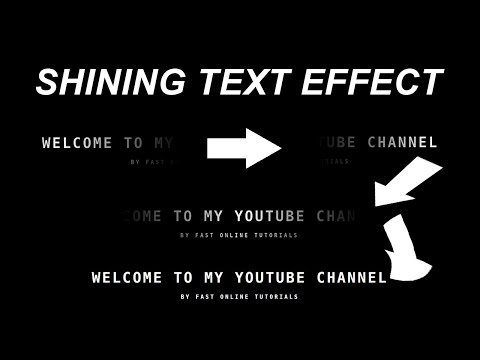 Pure CSS Shining Text Effect Animation - FOT