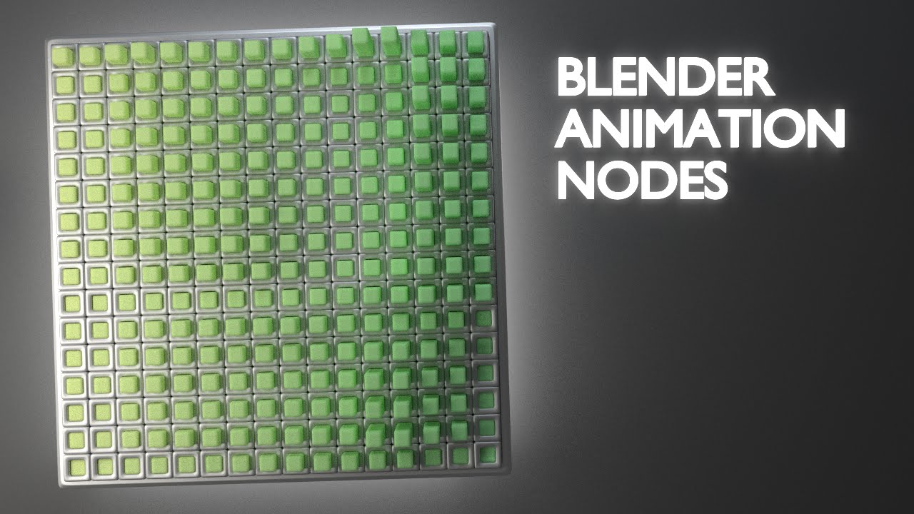 Blender Animation Nodes - Sound Visualisation
