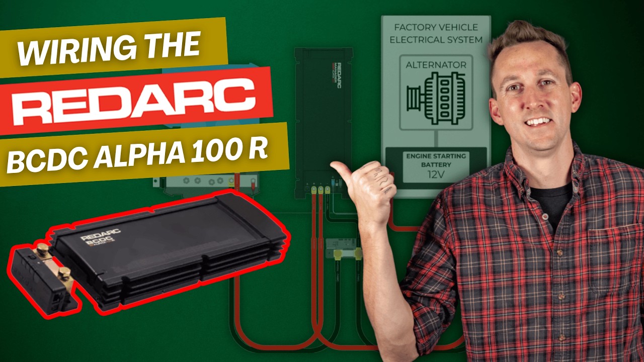 How to Wire a REDARC BCDC Alpha 100 R (Step-by-Step Install Guide)