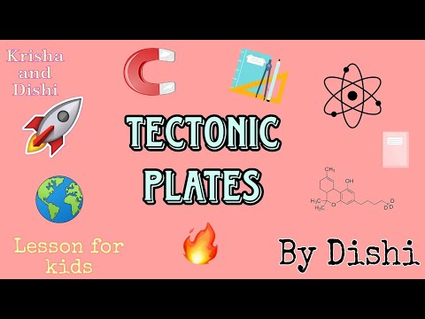 Tectonic Plates | Science Lesson for Kids | Krisha and Dishi #science #lesson #kids