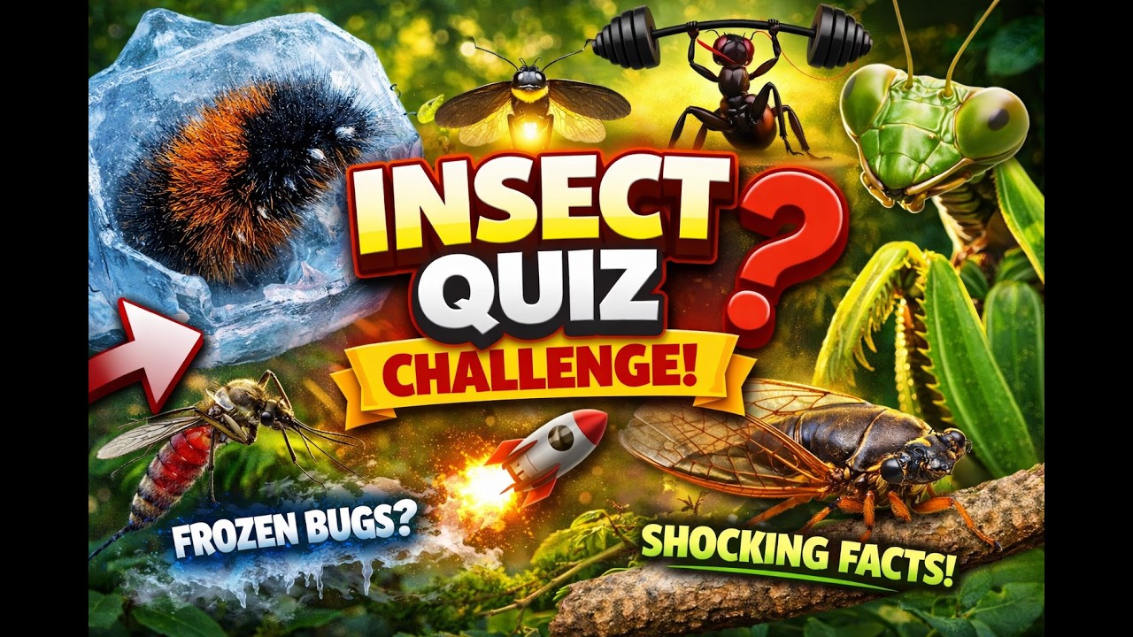 Ultimate Insect Quiz Challenge: Test Your Knowledge on Ants, Bees, Fireflies & More! 🐜🐝✨