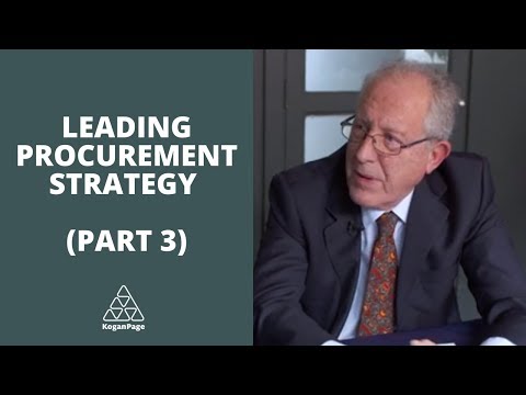 Leading Procurement Strategy (Part 3) | Martin Christopher