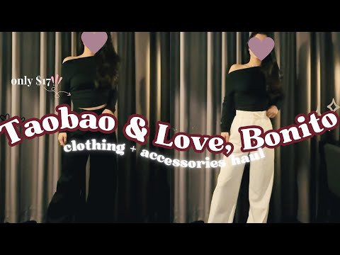Taobao & Love Bonito Singapore Try On Haul | Clothing Accessories Finds Below SGD25, 淘宝 quality gems