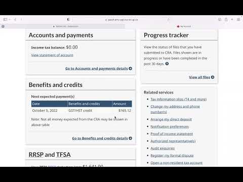 Checks GST/HST From Canada Revenue Agency CANADA