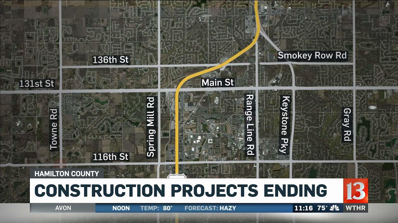 Carmel Construction Projects Wrapping Up