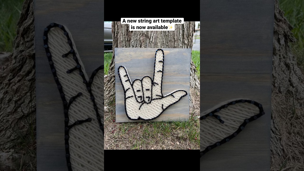 A New String Art Template is Now Available✨