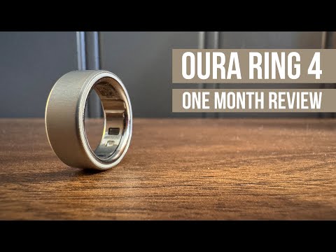 Oura Ring 4 Review: 1 Month Later! #ouraring #smartring #health #technology