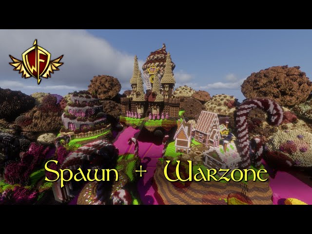 Confectionery Faction - Spawn + Warzone Minecraft Map